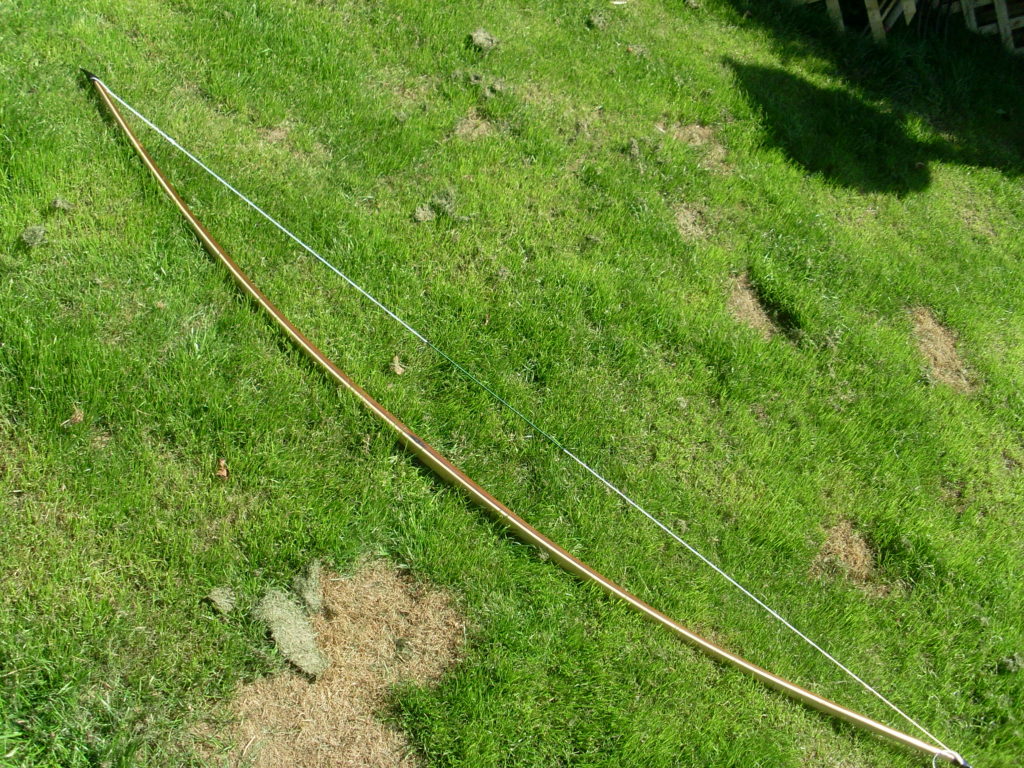 Hickory Backed Ipe/Lemonwood Longbow - Medieval Warbows and Longbows